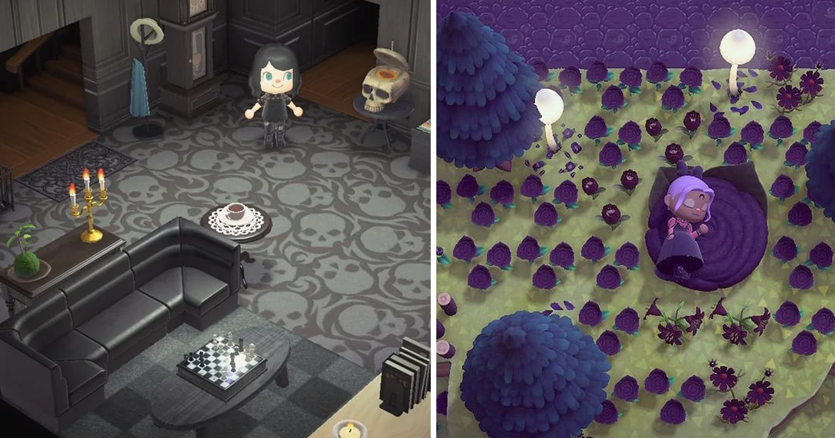 20 Dark Goth Island Ideas For Animal Crossing: New Horizons – FandomSpot