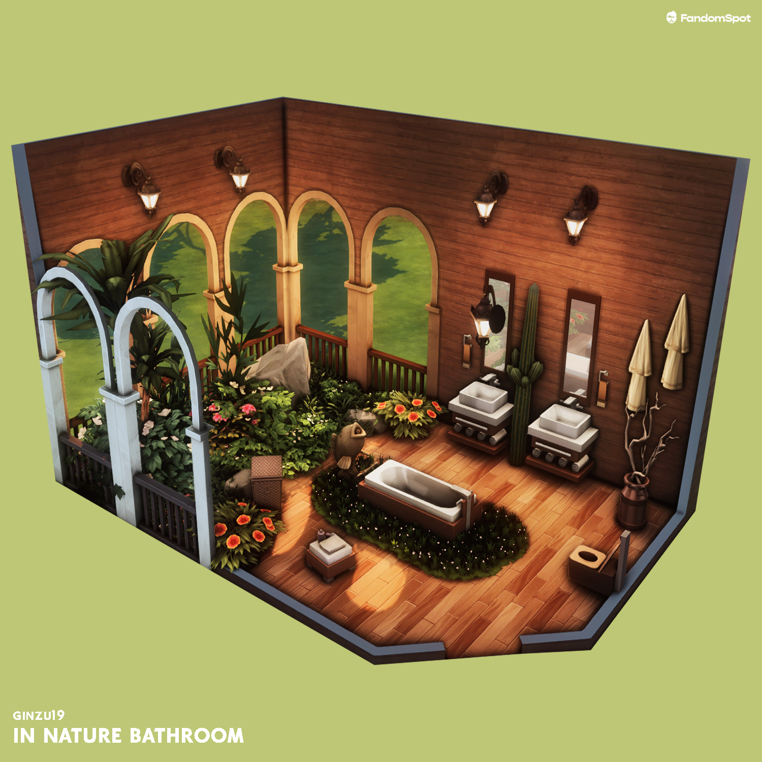 100+ Bathroom Design Ideas for The Sims 4 – FandomSpot