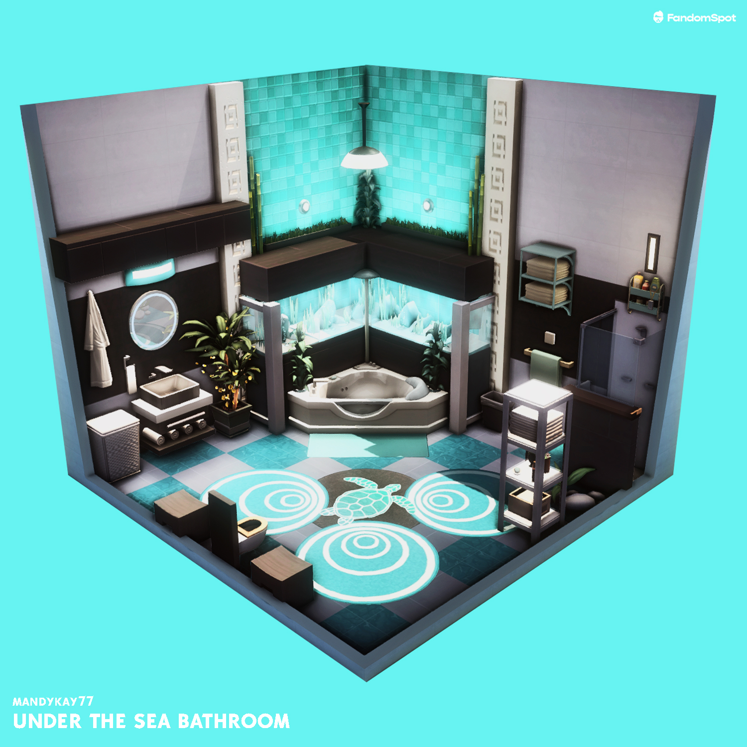 100+ Bathroom Design Ideas for The Sims 4 – FandomSpot