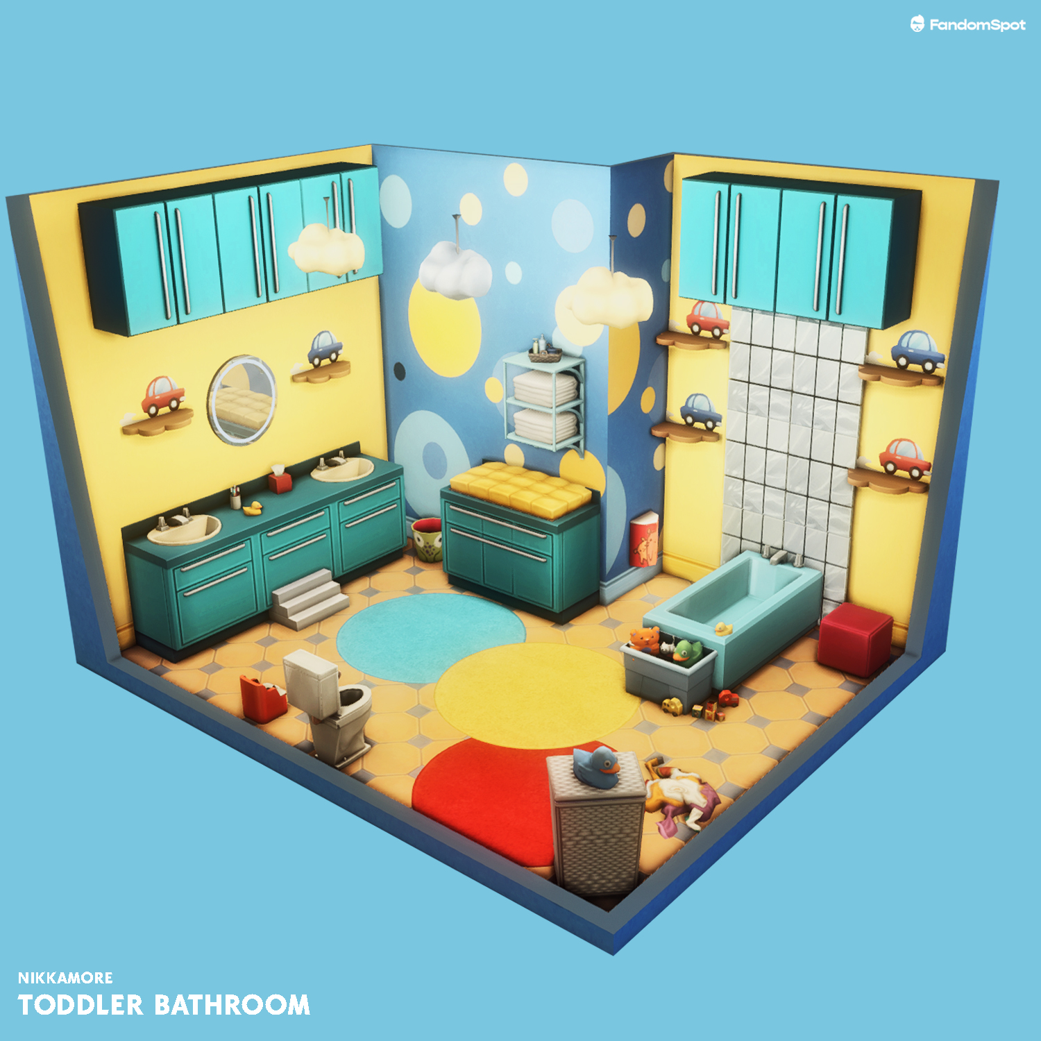 100+ Bathroom Design Ideas for The Sims 4 – FandomSpot
