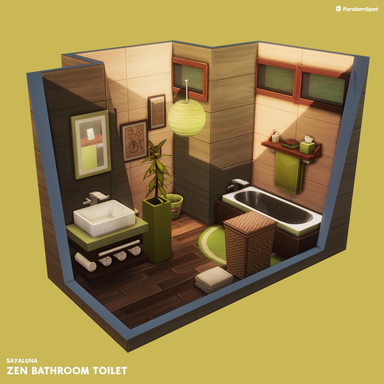 100+ Bathroom Design Ideas for The Sims 4 – FandomSpot