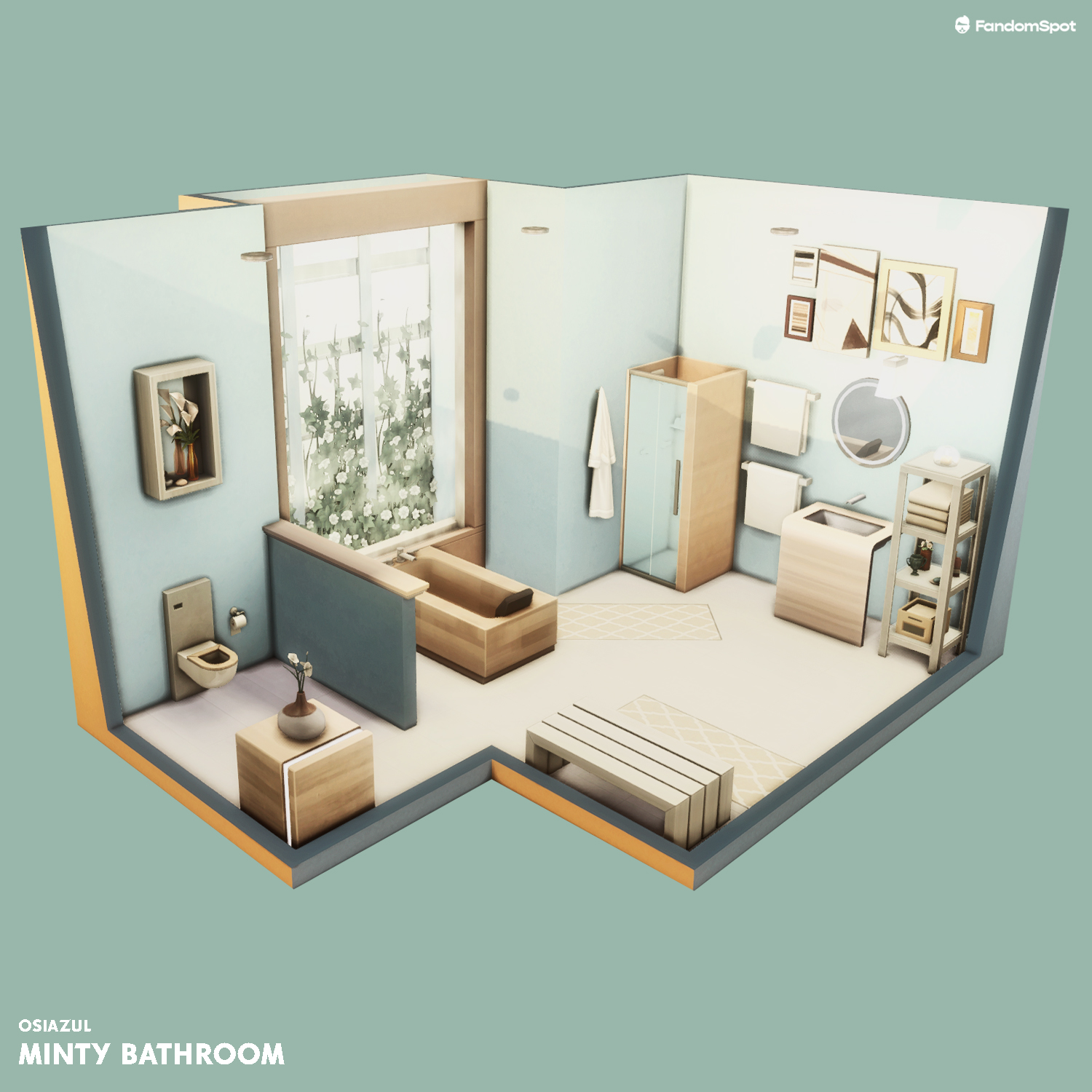 100+ Bathroom Design Ideas for The Sims 4 – FandomSpot