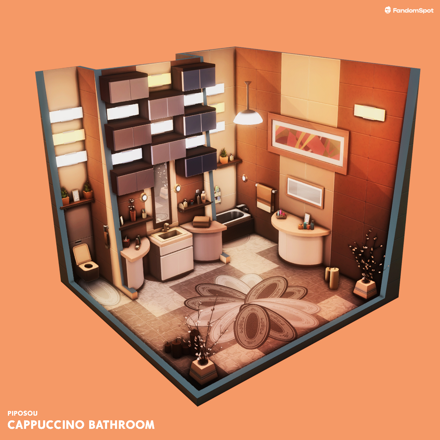 100+ Bathroom Design Ideas for The Sims 4 – FandomSpot