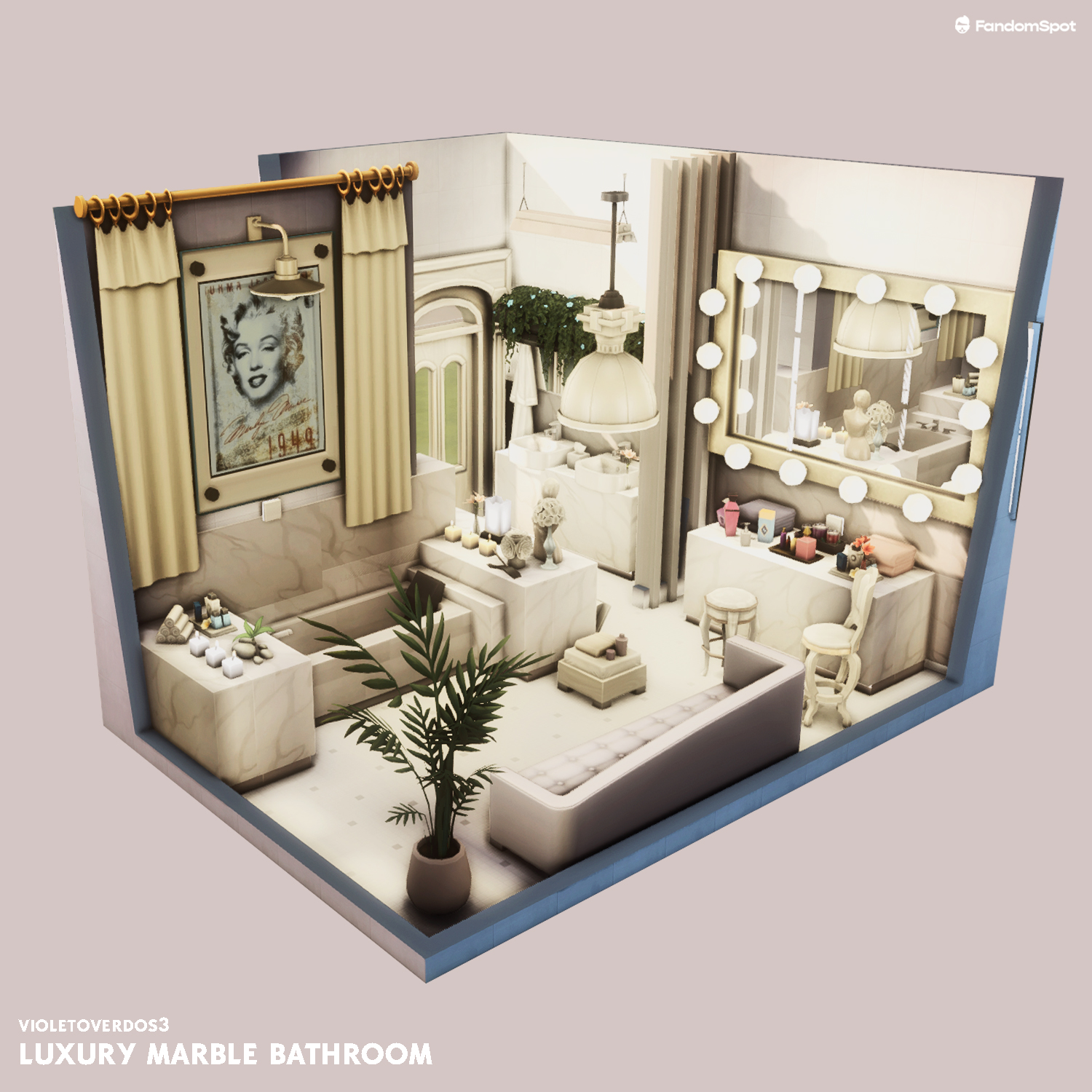 100+ Bathroom Design Ideas for The Sims 4 – FandomSpot