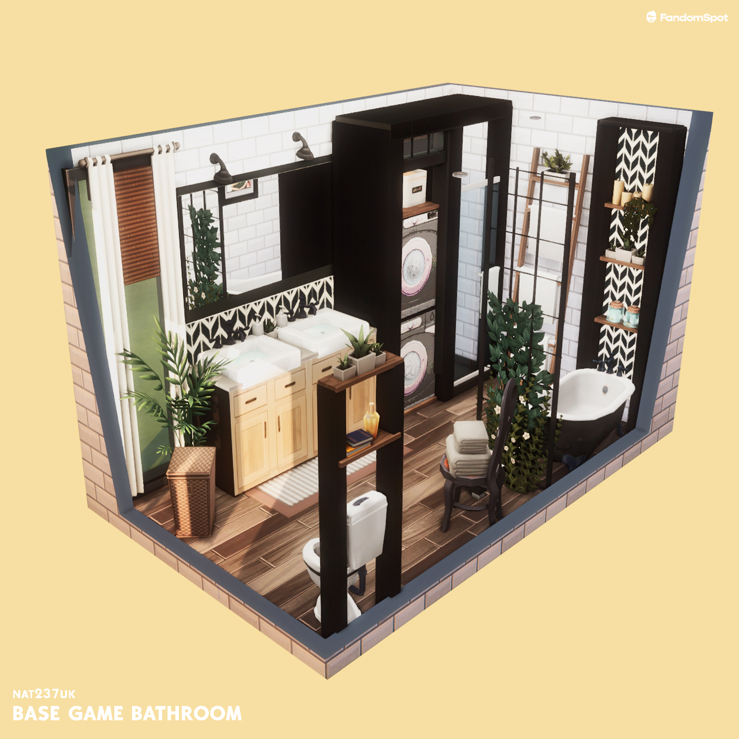 100+ Bathroom Design Ideas for The Sims 4 – FandomSpot