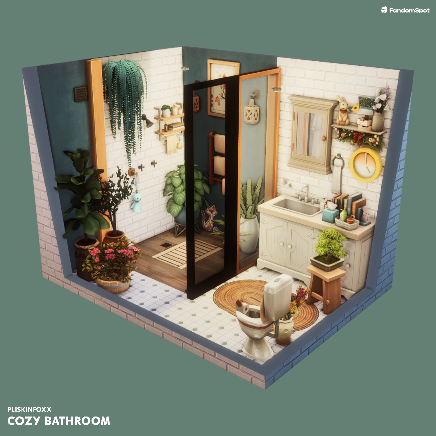 100+ Bathroom Design Ideas for The Sims 4 – FandomSpot