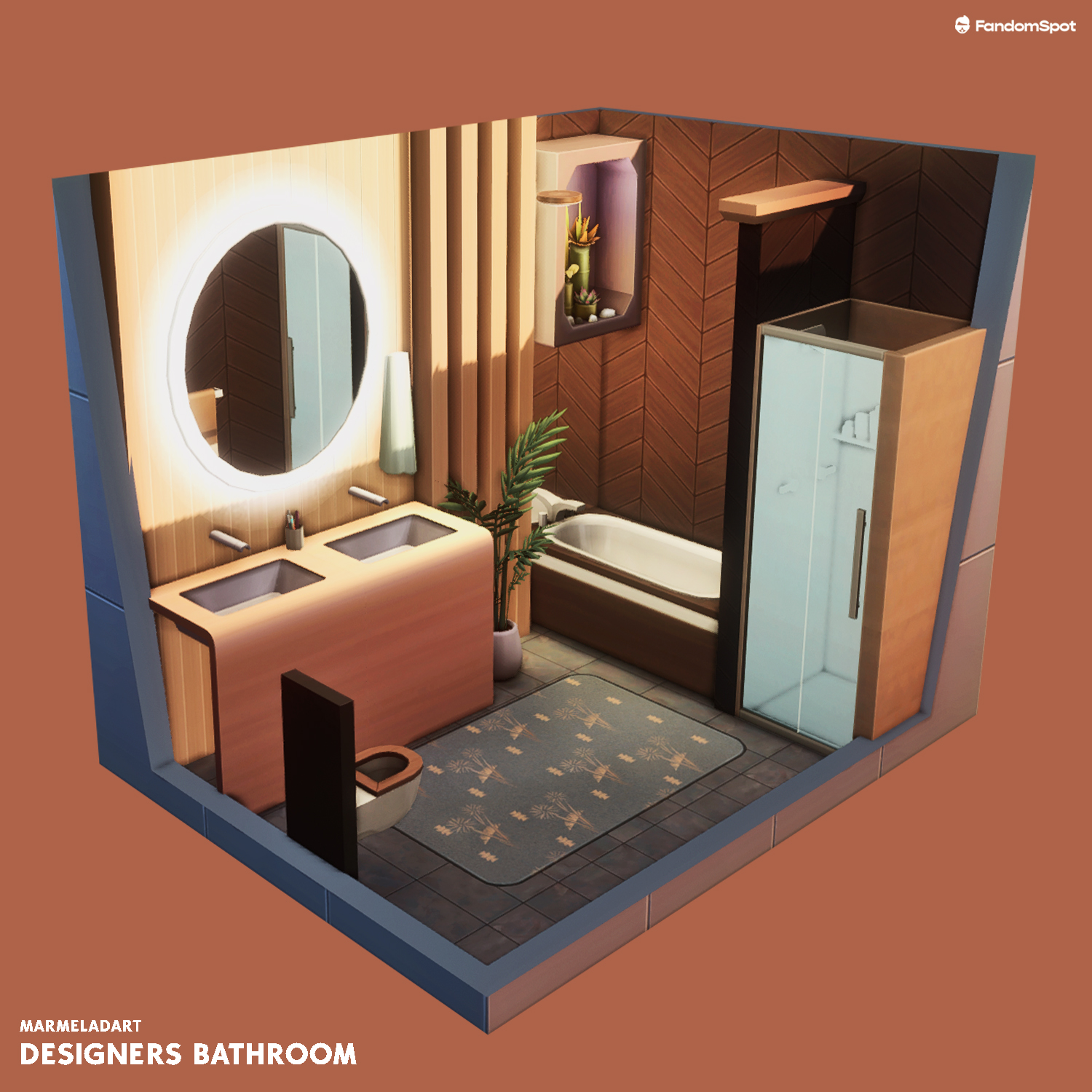 100+ Bathroom Design Ideas for The Sims 4 – FandomSpot